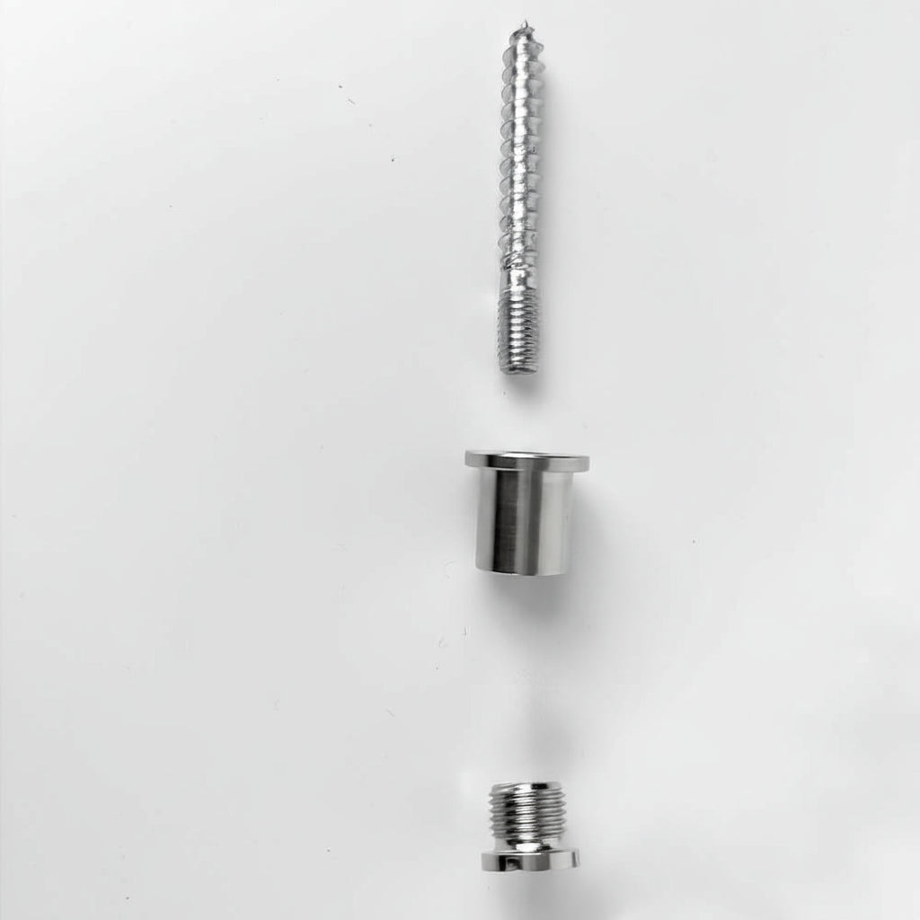 Height-adjustable wire suspension set with tongue for profile 44 mm wi ...