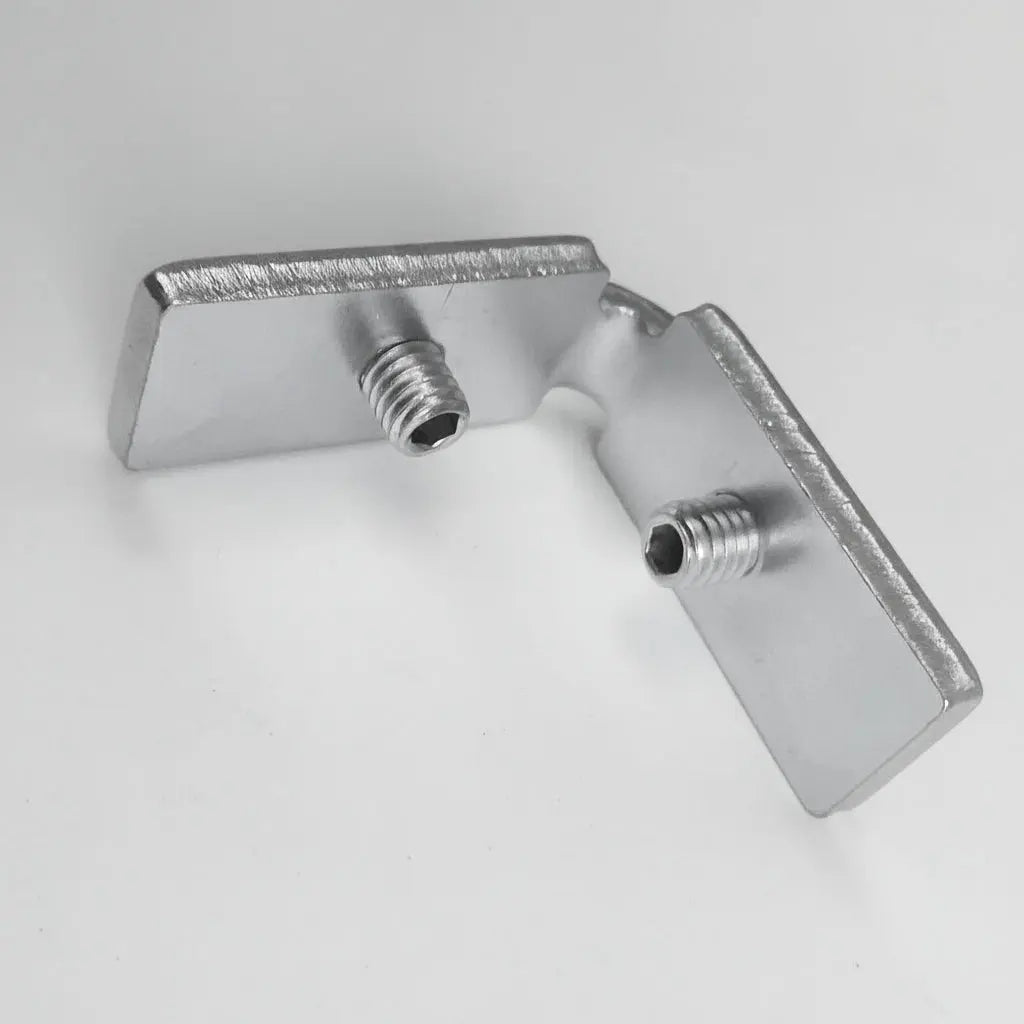 Eckverbinder mit Madenschrauben für Würfelprofil Cube – Primex
