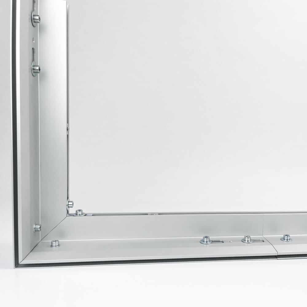 Outdoor frames - textile stretch frames for outdoor advertising with ...