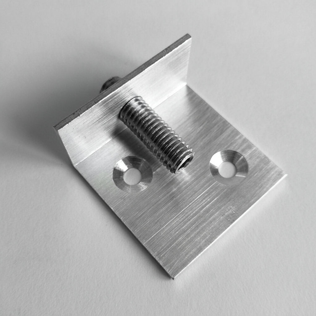 Wall mounting bracket for clamping frame profiles from the manufacturer ...